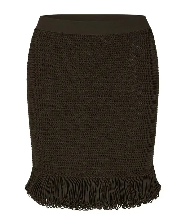 Bottega Veneta Simple Middle Skirt