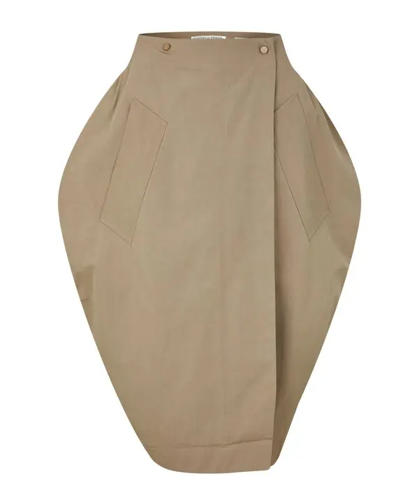 Bottega Veneta Simple Middle Skirt