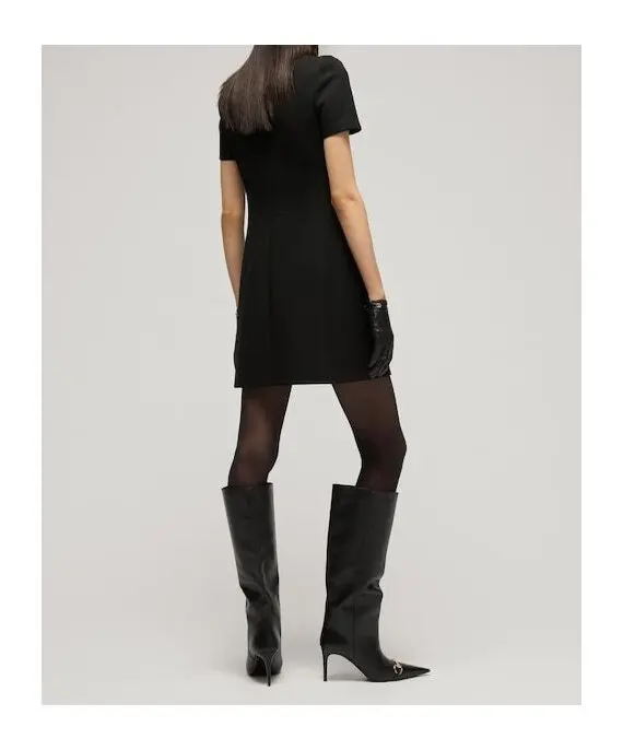 Gucci Fine Silk Faille Dress