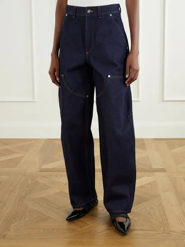 Givenchy Rialto Mid-rise Wide-leg Jeans