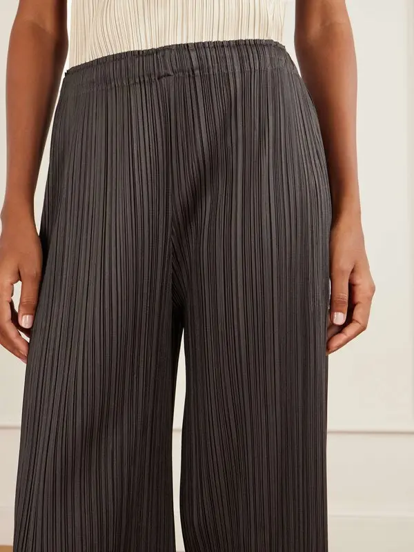 Issey Miyake Plissé Wide-leg Pants