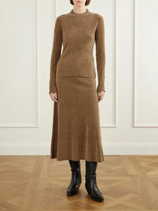 Gabriela Hearst Silk Sweater - Brown