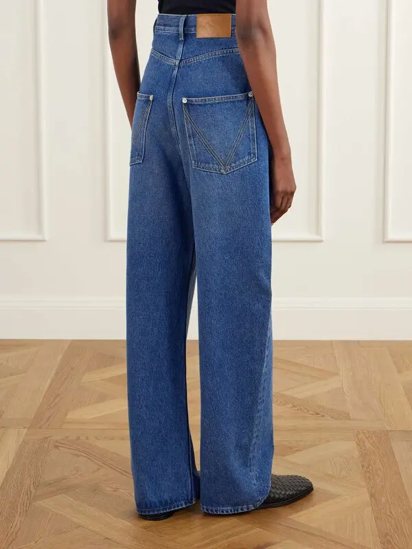 Bottega Veneta High-rise Barrel-leg Jeans