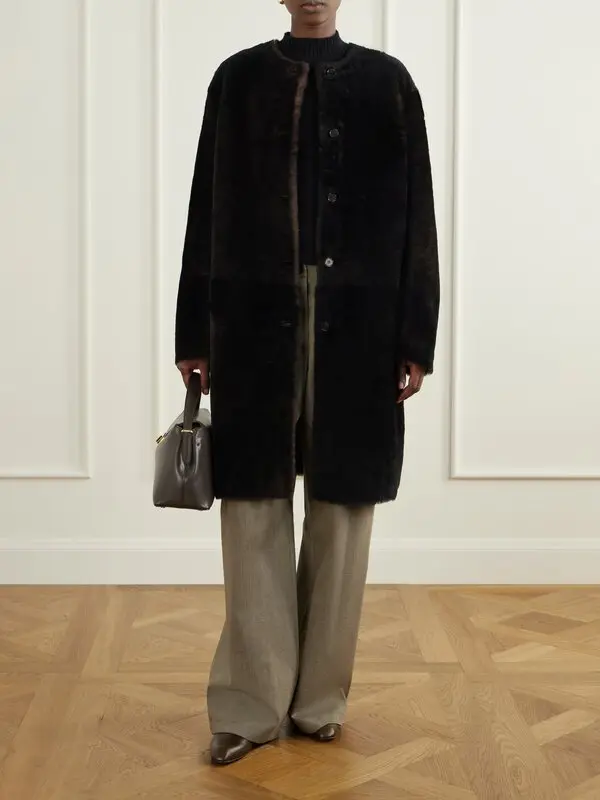 Loulou De Saison Elba Shearling Coat