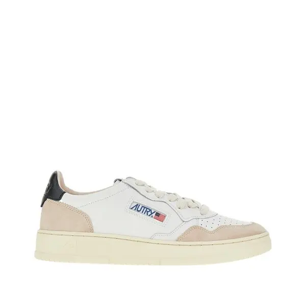 AUTRY Medalist Low Leather Sneakers - White