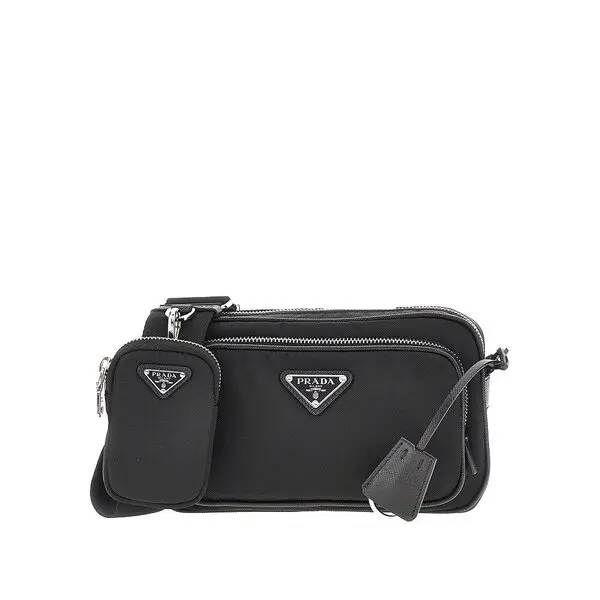 Prada Re-nylon Mini Crossbody Bag - Black