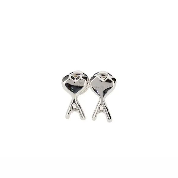 AMI Paris De Coeur' Earrings - Silver