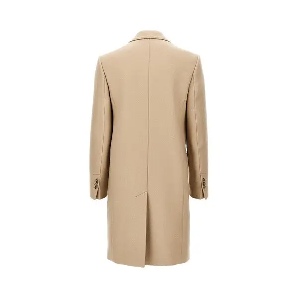 AMI Paris Wool Gabardine Double-breasted Coat