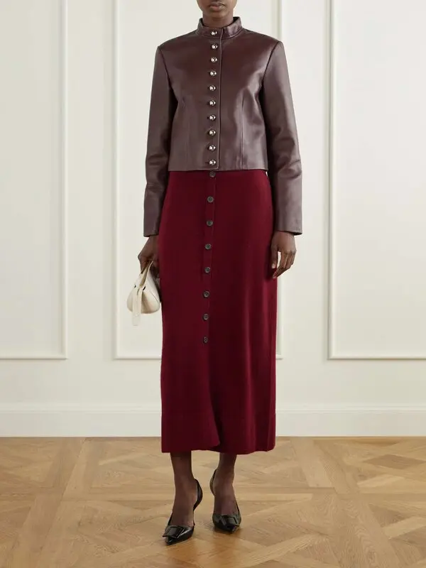 Altuzarra Dixon Leather Jacket