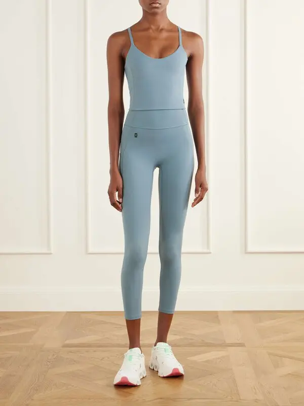 On Studio Cropped Sensetec™ Top - Green