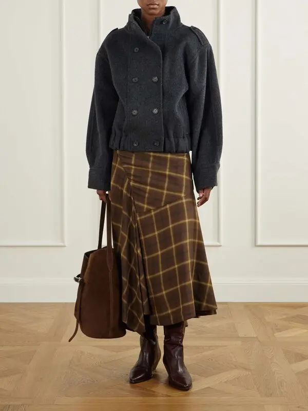 Sea Lona Wool Coat