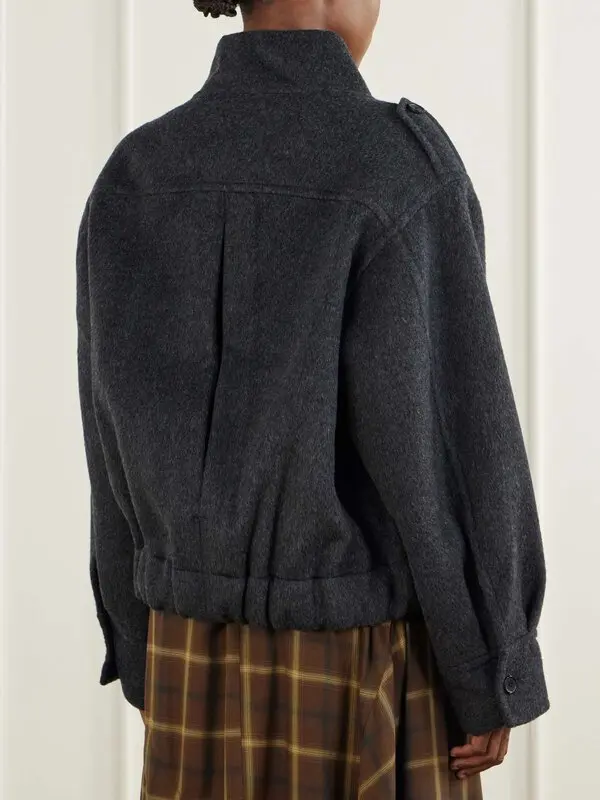 Sea Lona Wool Coat