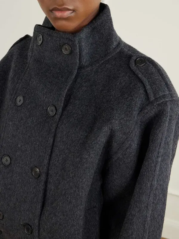 Sea Lona Wool Coat