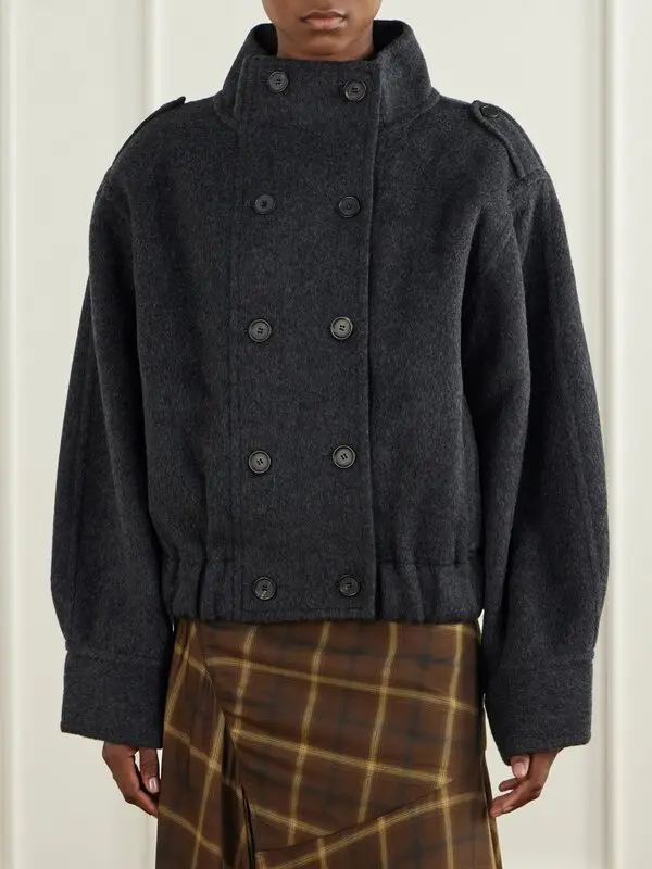 Sea Lona Wool Coat