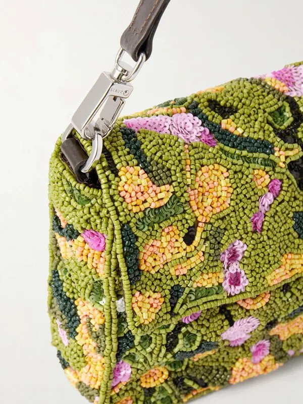 Staud Timmy Beaded Shoulder Bag