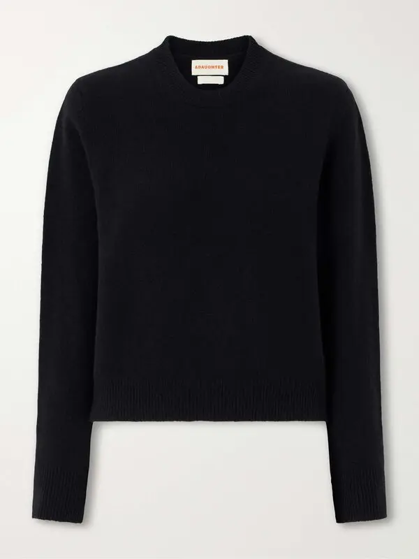 &daughter Sligo Wool Sweater - Black