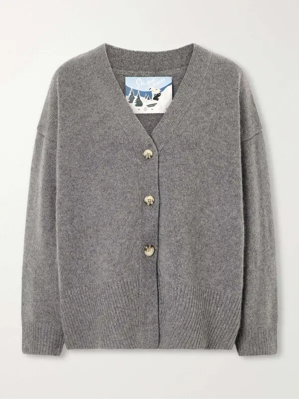 Arch4 Elward Cashmere Cardigan - Gray