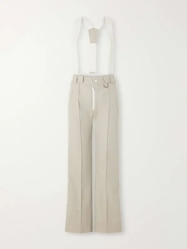 YVES SALOMON Pleated Flared Ski Pants