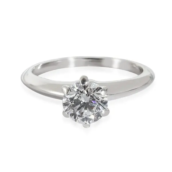 Tiffany & Co. 1.05 Ct Round Brilliant Diamond Engagement Ring - Platinum