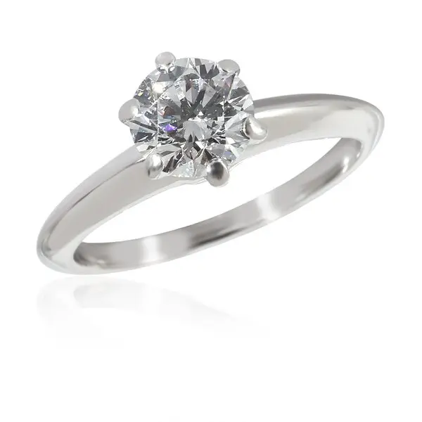 Tiffany & Co. 1.05 Ct Round Brilliant Diamond Engagement Ring