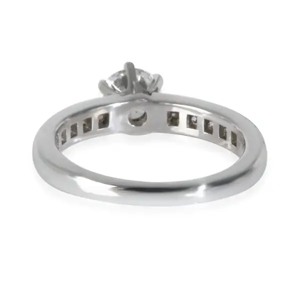 Tiffany & Co. 0.7 Ct Round Brilliant Diamond Engagement Ring