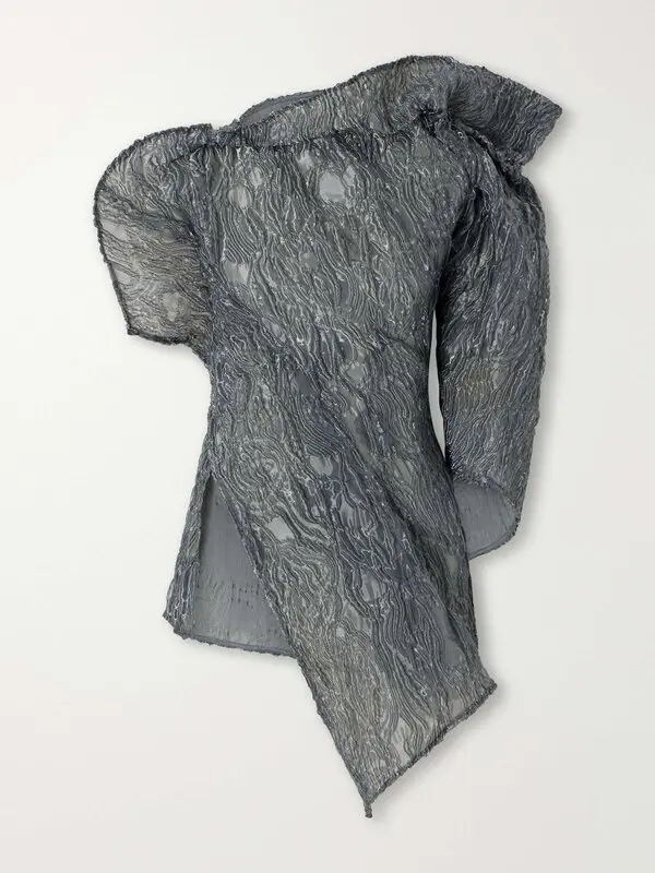 Maticevski Scintilla Asymmetric Blouse