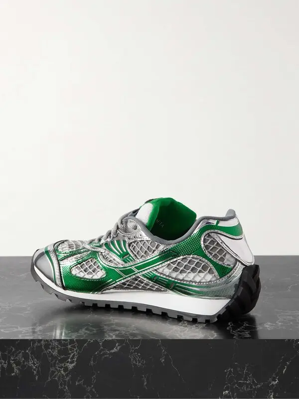 Bottega Veneta Orbit Sneakers - Green