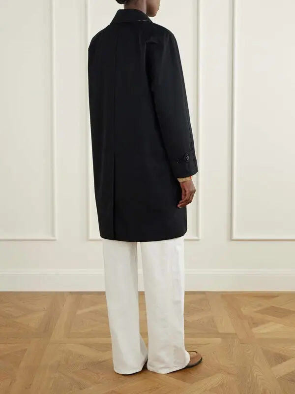 Burberry Cotton Gabardine Trench Coat