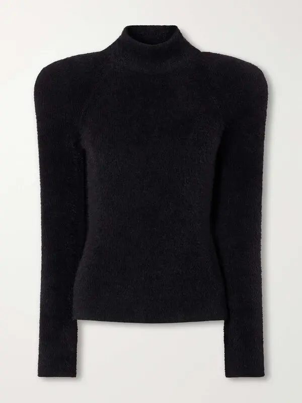 Balmain Ribbed-knit Turtleneck Sweater
