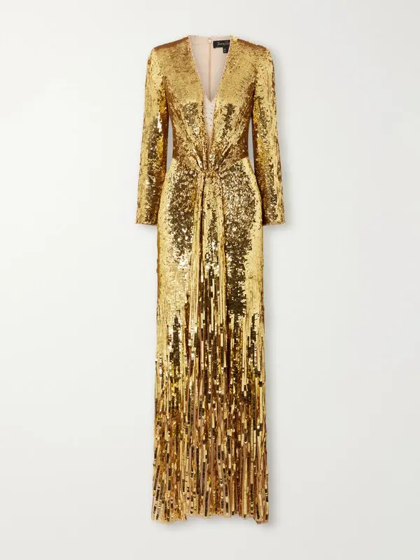 Jenny Packham Embellished Gown