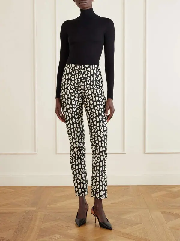 Carolina Herrera Wool And Silk-blend Turtleneck Sweater