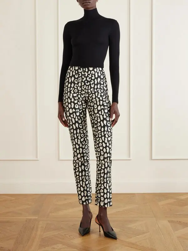 Carolina Herrera Wool And Silk-blend Turtleneck Sweater