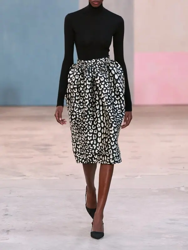 Carolina Herrera Wool And Silk-blend Turtleneck Sweater