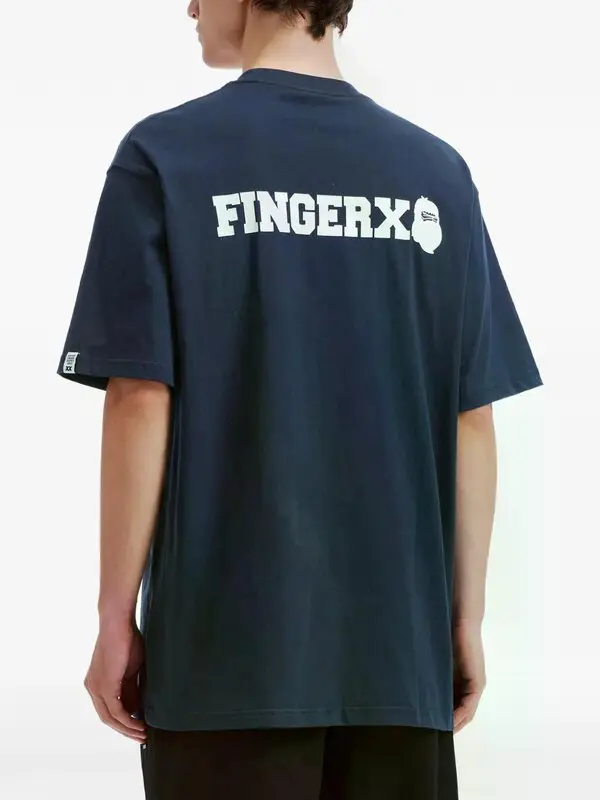 FINGERCROXX Logo-print Cotton T-shirt
