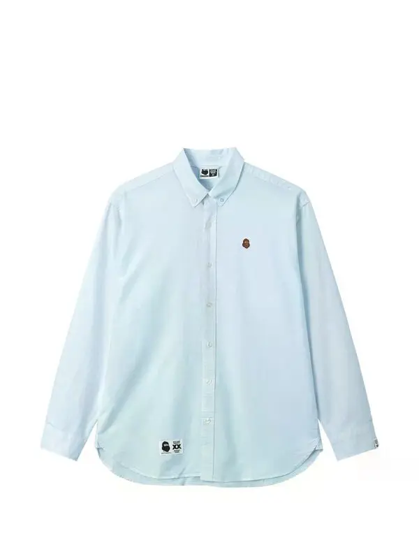 FINGERCROXX Logo-patch Button-down Shirt