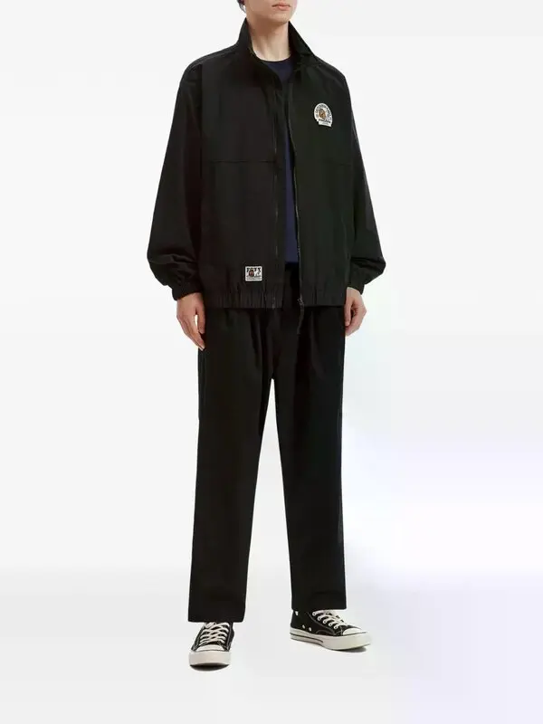 FINGERCROXX Logo-patch Zip-fastening Jacket