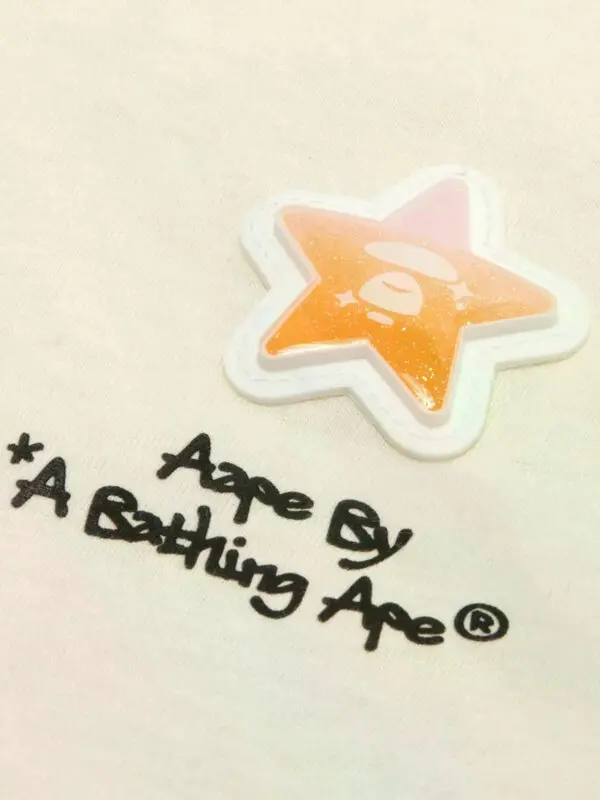 AAPE BY *A BATHING APE Aape Star Moonface Graphic-print T-shirt