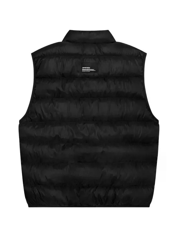 AAPE BY *A BATHING APE Quilted Logo-patch Gilet - Black