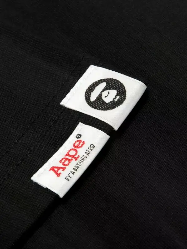 AAPE BY *A BATHING APE Aapeunvs Logo-print Cotton T-shirt
