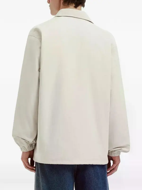 FINGERCROXX Logo-patch Shirt Jacket