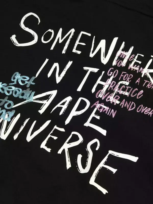AAPE BY *A BATHING APE Aapeunvs Logo-print Drawstring Hoodie