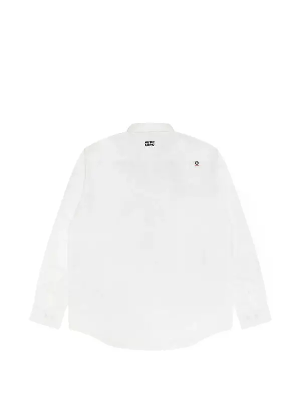 AAPE BY *A BATHING APE Aapenow Moonface-patch Button-down Shirt