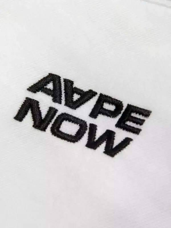 AAPE BY *A BATHING APE Aapenow Moonface-patch Button-down Shirt
