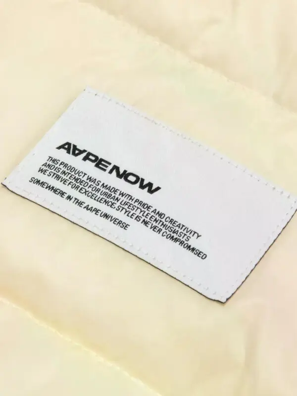 AAPE BY *A BATHING APE Quilted Logo-patch Gilet