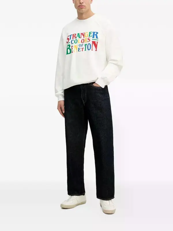 BENETTON X Stranger Things Print-detail Sweater - White