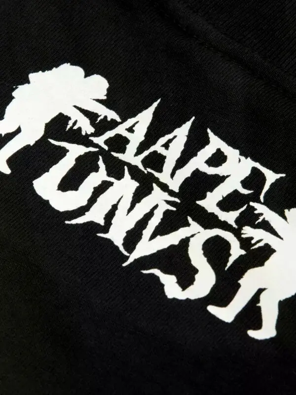 AAPE BY *A BATHING APE Aapeunvs Moonface Graphic-print T-shirt