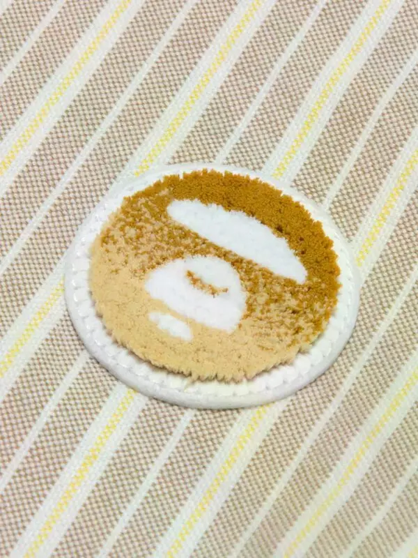 AAPE BY *A BATHING APE Moonface Striped Cotton Shirt