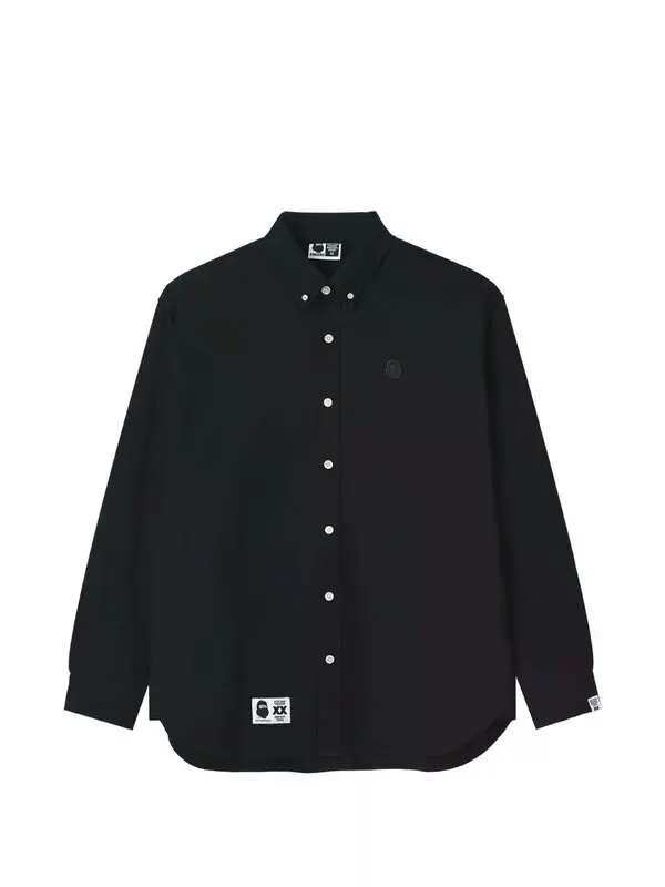 FINGERCROXX Logo-patch Button-down Shirt