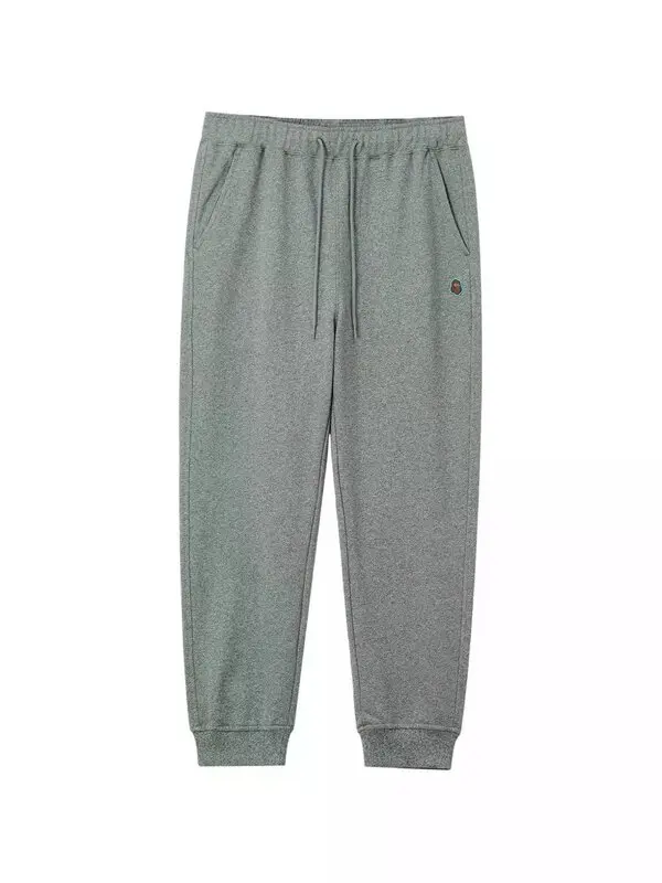 FINGERCROXX Logo-patch Track Pants - Grey
