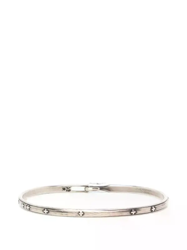 Werkstatt:München Hook-fastening Bangle Bracelet - Silver